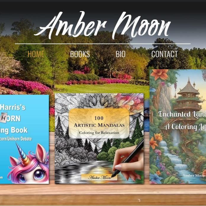 Amber Moon Books – Coloring Books for Kids & Adults